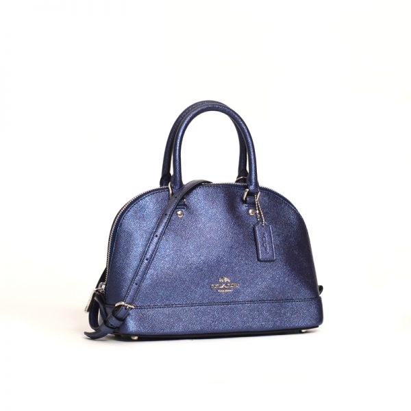 Coach Mini Sierra Metallic Navy - Averand