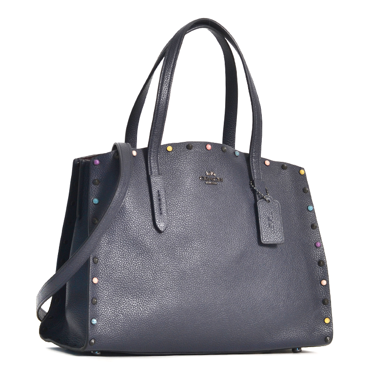 Coach Charlie Carryall Rivets Midnight - Averand