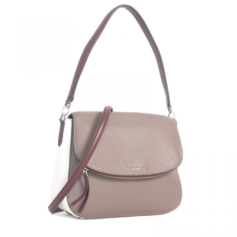 Kate Spade Jackson Colorblock Medium Flap Shoulder Bag Neutral Multi ...